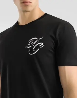 Dolce & Gabbana Cotton T-shirt With Embroidery