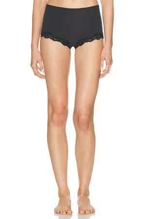 SKIMS Fits Everybody Lace Boyshort - Onyx