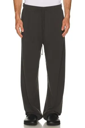 SKIMS Jersey Lounge Straight Leg Pant - Ash