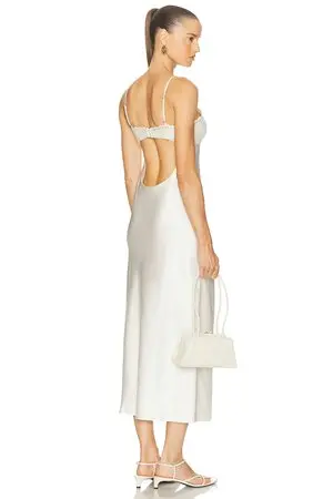 SEROYA Peony Midi Dress