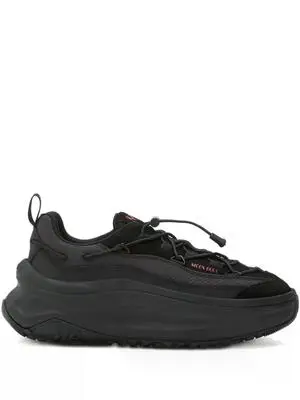 Moon Boot Lace-up Platform Sneakers - Black