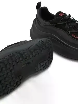 Moon Boot Lace-up Platform Sneakers - Black