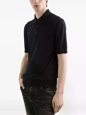 Dolce & Gabbana Short-sleeve Polo Shirt - Blue