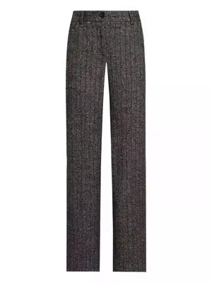 Dolce & Gabbana Striped Tweed Trousers