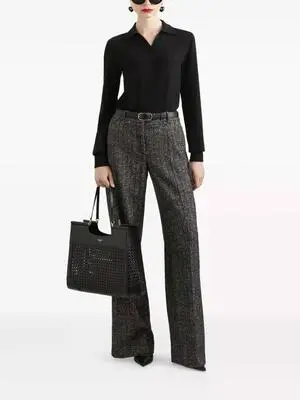 Dolce & Gabbana Striped Tweed Trousers