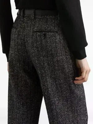 Dolce & Gabbana Striped Tweed Trousers
