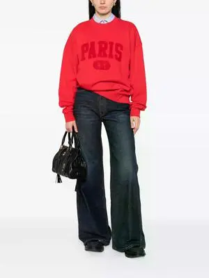 Maje Paris-embellished Sweatshirt