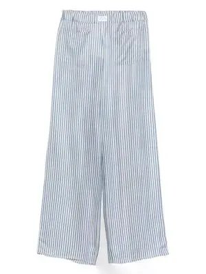 Maison Labiche Oudin Striped Wide-leg Trousers