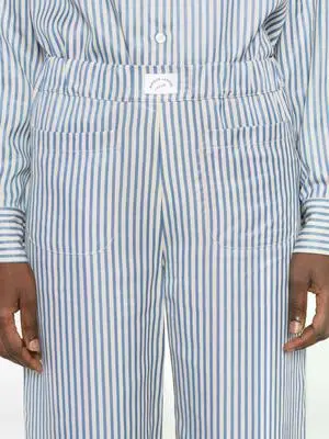 Maison Labiche Oudin Striped Wide-leg Trousers