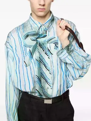 Acne Studios Striped-pattern Shirt