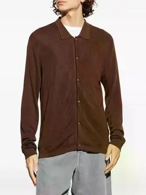 Officine Générale Button-fastening Cardigan - Brown