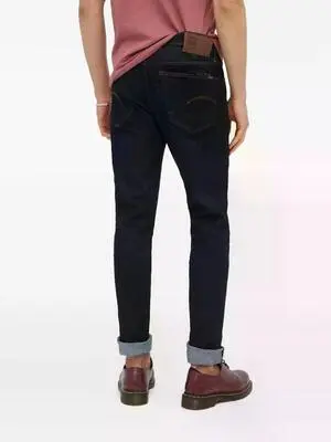 G-star Raw Embroidered Slim-fit Jeans