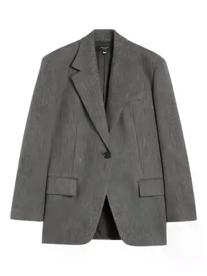 Max Mara Herringbone Single-breasted Blazer