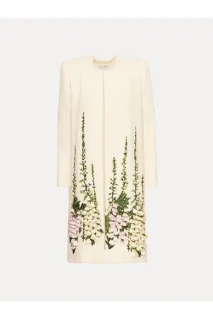 Oscar De La Renta Embroidered Coats For Women