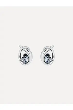 Oscar De La Renta Looped Teardrop Earrings - Natural