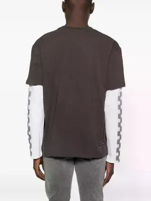 Ksubi Engine-print Long-sleeve T-shirt