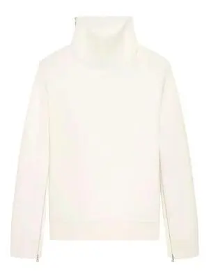 COURREGES High-neck Zip-detail Sweater