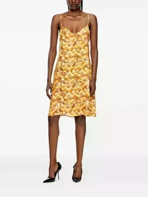 DIESEL D-ulcet Print Midi Dress