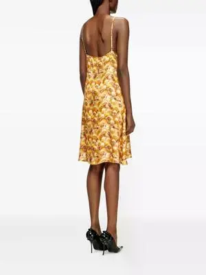 DIESEL D-ulcet Print Midi Dress