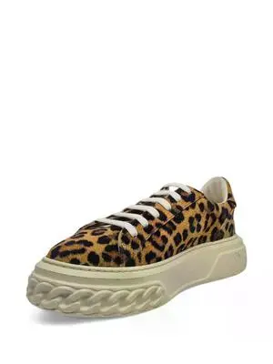 Casadei Malesia Off Road Leopard-print Sneakers