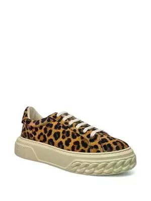 Casadei Malesia Off Road Leopard-print Sneakers