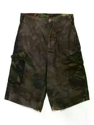 PROTOTYPES Camouflage Print Shorts