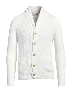 Brunello Cucinelli Knitted Cotton Cardigan - White