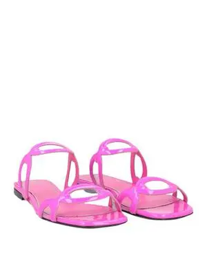 Valentino Garavani Leather And Plastic Sandals