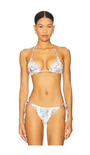 MAAJI Alana Bikini Top - Open White