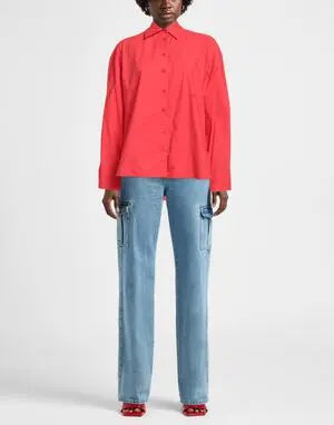 Pinko Cotton Poplin Shirt - Red