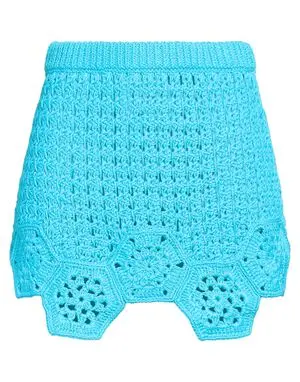 Alanui Crochet Knit Mini Skirt