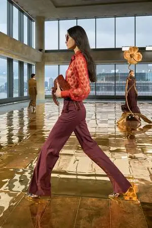 Ulla Johnson Quartier Mid-rise Pants - Bordeaux