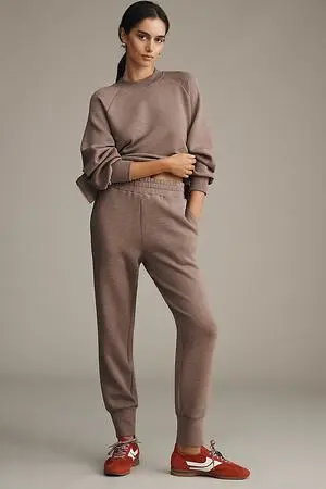 Varley Slim Cuff 25" Pants - Deep Taupe Marle