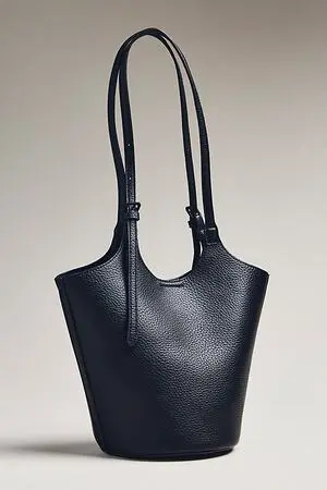 ANTIK KRAFT Pebbled Bucket Bag