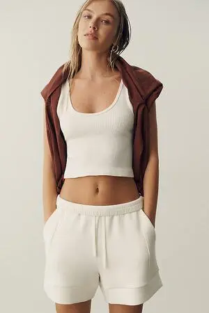 Varley Atrium High-rise Shorts - Pristine