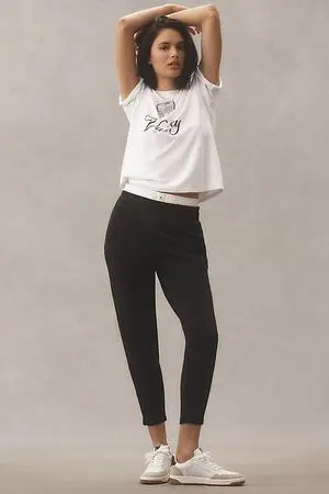 Women's Black White Activewear
