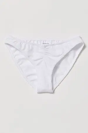 Free People Simple Things Bikini Undies Ivory