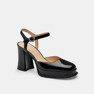 Coach Block Heel Pumps