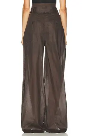 Adam Lippes Jericho Pant - Ebony