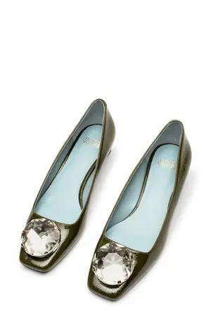 FRANCES VALENTINE Mary Square-toe Pump