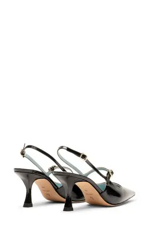 FRANCES VALENTINE Vivi Pointed Toe Slingback Pump - Black