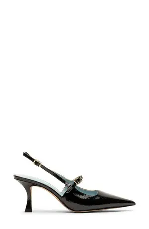 FRANCES VALENTINE Vivi Pointed Toe Slingback Pump - Black