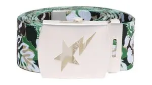 A BATHING APE Abc Resort Camo Gi Belt - Green