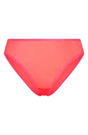 SAVAGE X FENTY Sheer X Cheeky Briefs - Open Late Red