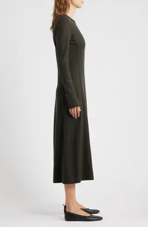Rag & Bone Yan Long Sleeve Wool Sweater Dress
