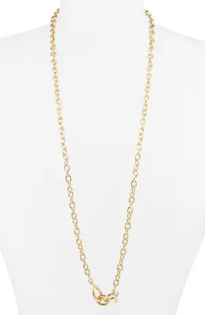 Nordstrom Toggle Closure Oval Link Chain Necklace