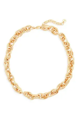 Nordstrom Interlocking Chunky Chain Necklace - Gold