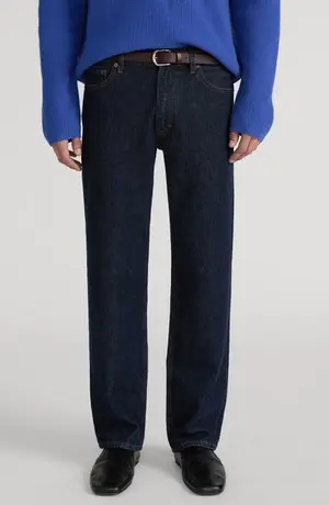 FRAME Relaxed Fit Regenerative Cotton Jeans - Rinse