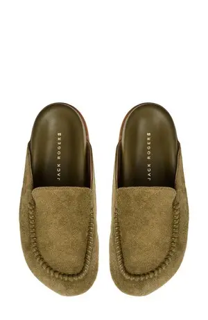 Jack Rogers Chesapeake Clogs - Dark Olive