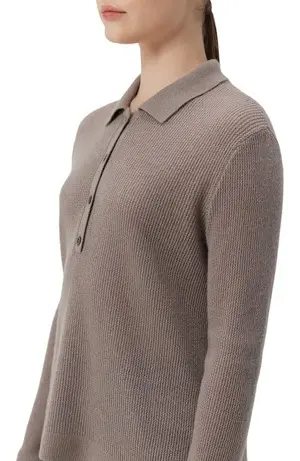 GOBI MONGOLIAN CASHMERE Cashmere Knitted Polo